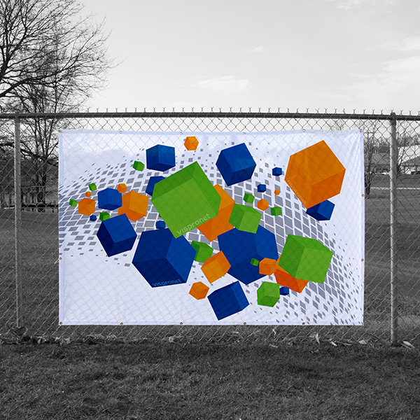 Fence Banners for Events & Construction Sites | Vispronet