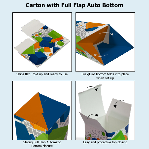 Custom Folding Carton Boxes | Vispronet