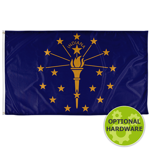 Indiana State Flags for Sale | Vispronet