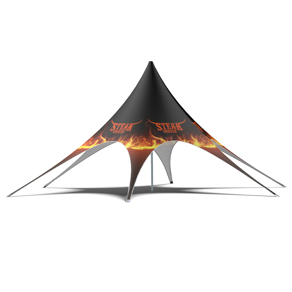 Custom Star Tent Canopies | Lowest Pricing | Vispronet