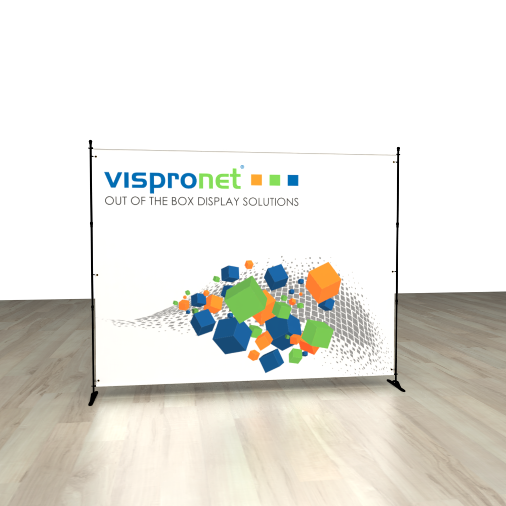 Portable 8ft Backdrop Stand for Photography | Vispronet