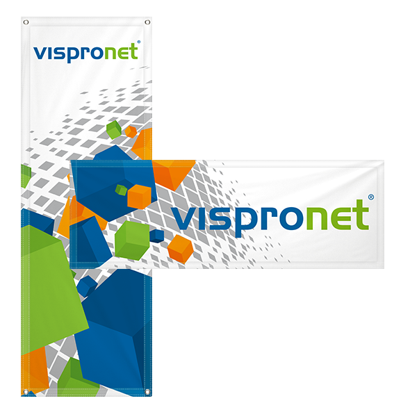 Custom Fabric Banners | Cloth Banners | Vispronet