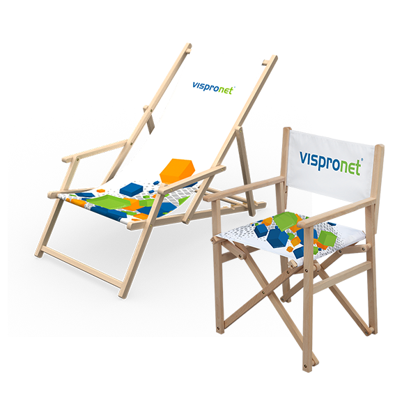 Promotional Chairs - Director's & Beach Chairs | Vispronet
