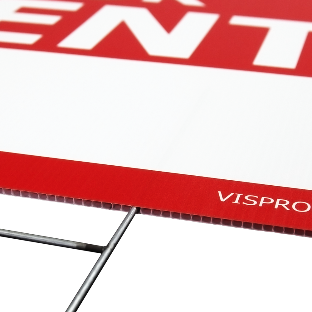 H Stakes for Yard Signs | H Frame Wire Stakes | Vispronet