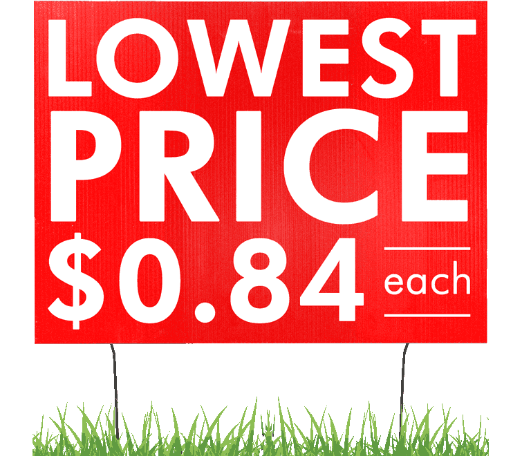 Yard Signs & Lawn Signs | No Minimums | Vispronet