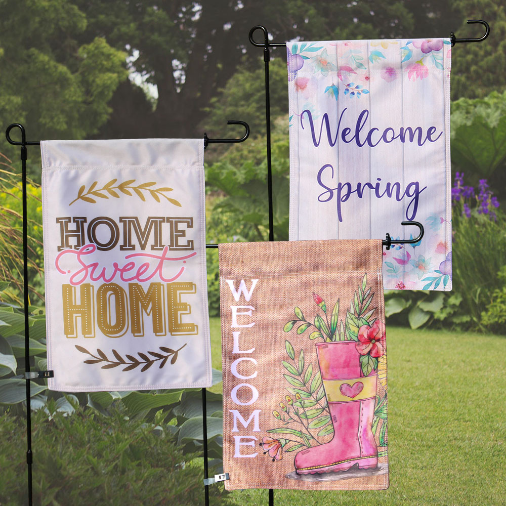 Spring Garden Flags | Vispronet