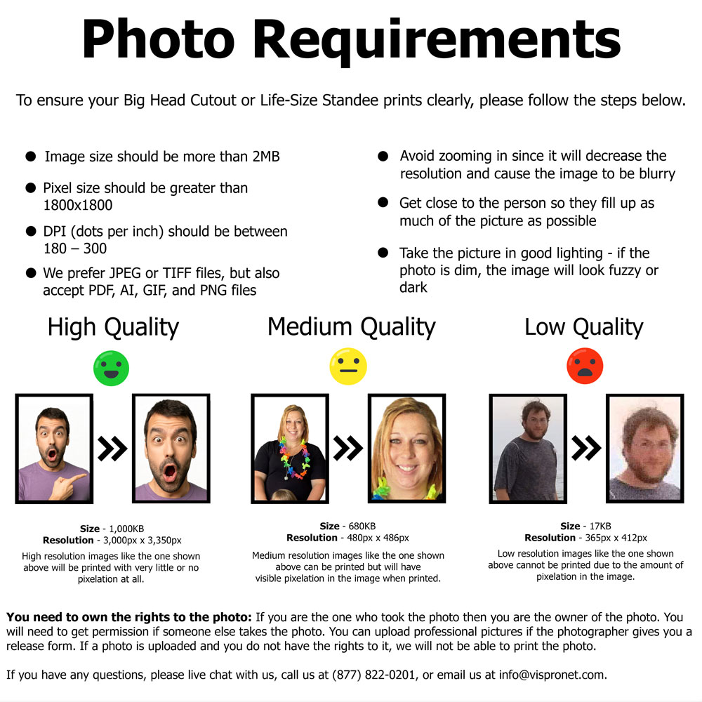 Place Your Face Cardboard Cutouts