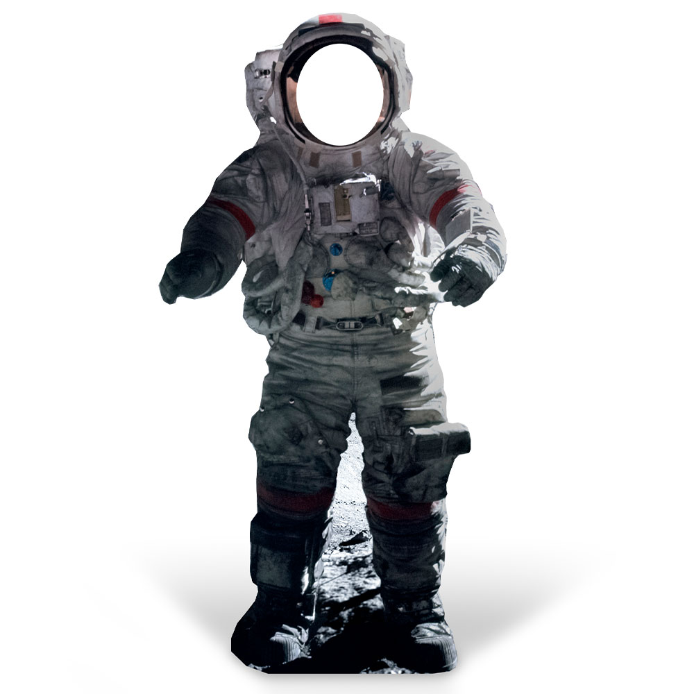 Astronaut Template With Face Cut Out