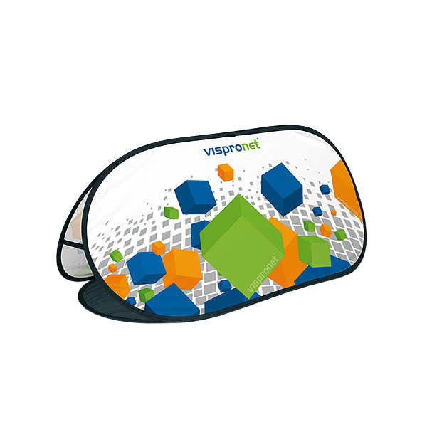 Popup A Frame Banner - Outdoor Oval Signs - Pop Out Banner