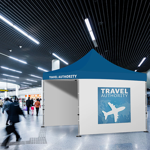 Tent Wall Banners - Removable Tent Wall Banner Square