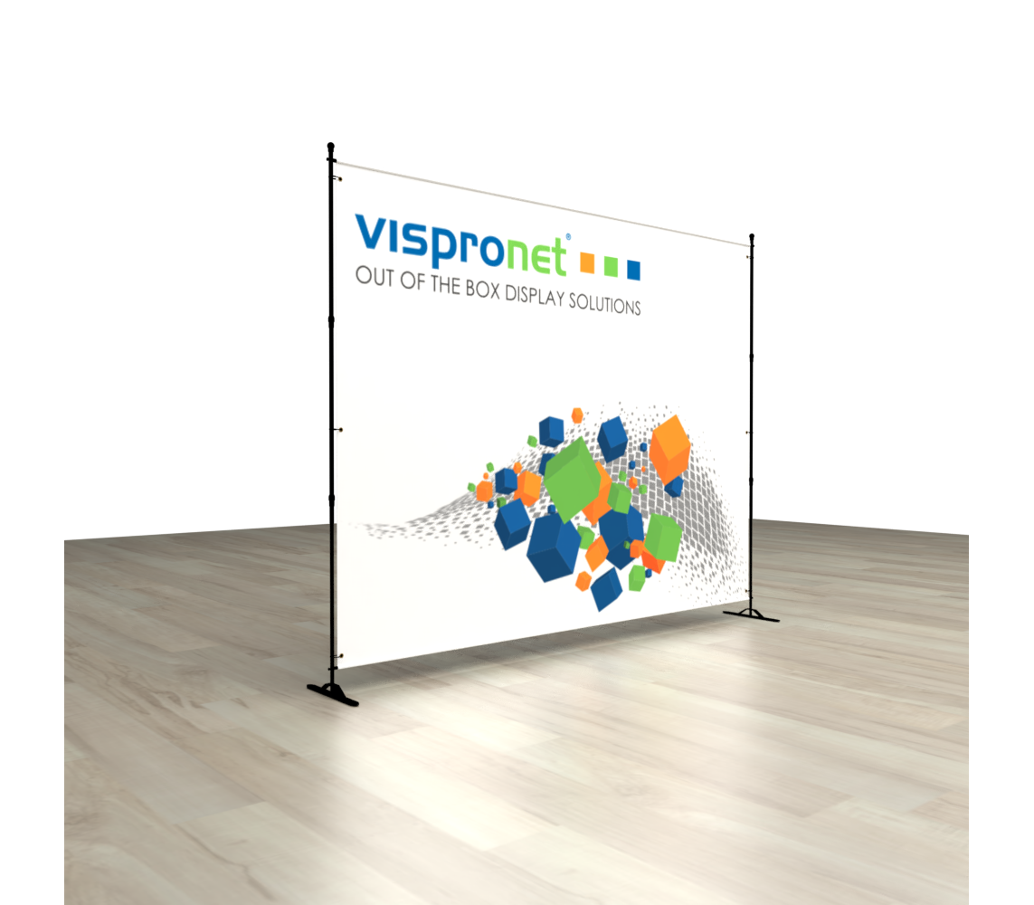 Portable 8ft Backdrop Stand for Photography | Vispronet