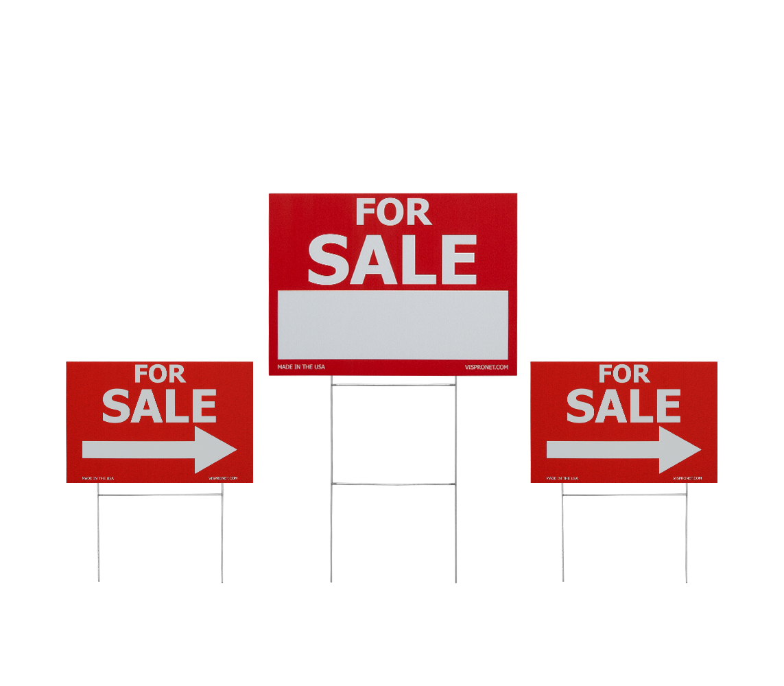 For Sale Signs for Houses & Property | Vispronet