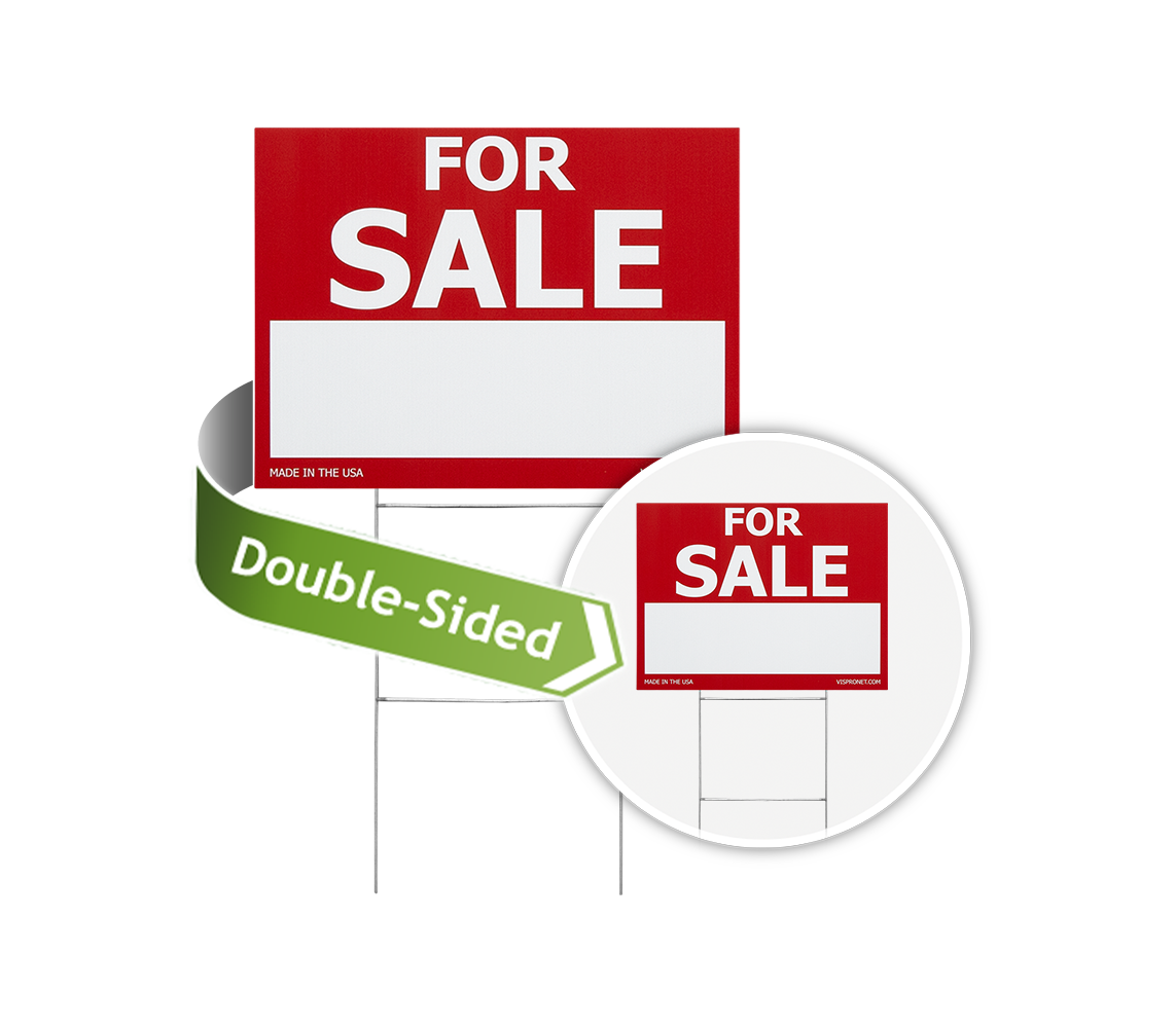 For Sale Signs for Houses & Property | Vispronet