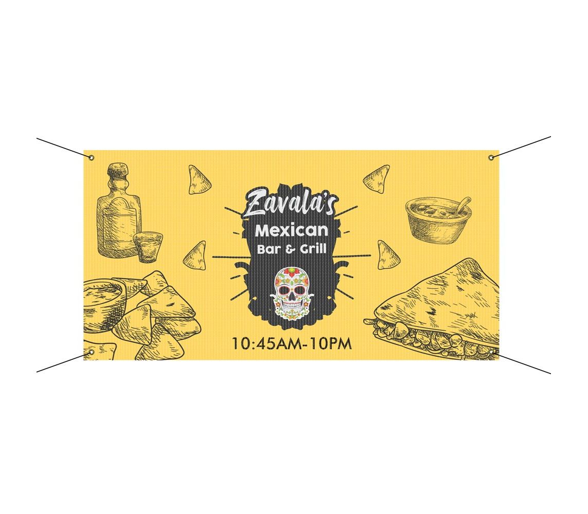 Custom Mesh Banners | Mesh Banner Printing | Vispronet