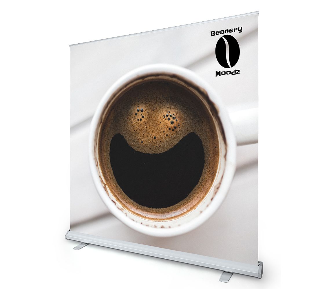 Retractable Backdrop for Trade Shows | Vispronet