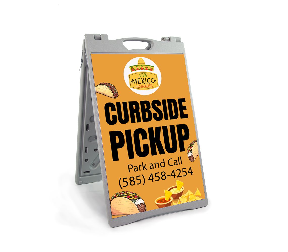 Custom Sandwich Boards & A-Frame Signs | Vispronet