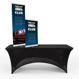 Tabletop Retractable Banners, Table Top Banner Stands | VPN