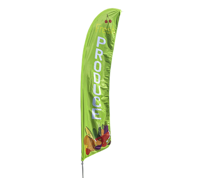 Fresh Produce Sign Flags | Free Shipping | Vispronet