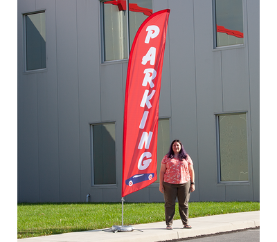Parking Lot Flags & Banners | Vispronet