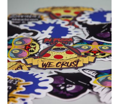 Custom Die Cut Vinyl Stickers | Vispronet