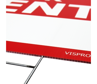 Yard Signs in Stock Shapes Printed on Durable Corrugated Plastic