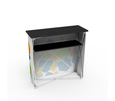 Straight Portable Counters for Trade Show & Conference Displays ...