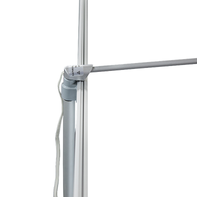 Tradeshow Display Light - Silver Roll Up Banner Stand Light LED