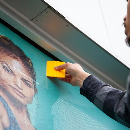 Perforated Window Decals | Custom Window Perf | Vispronet