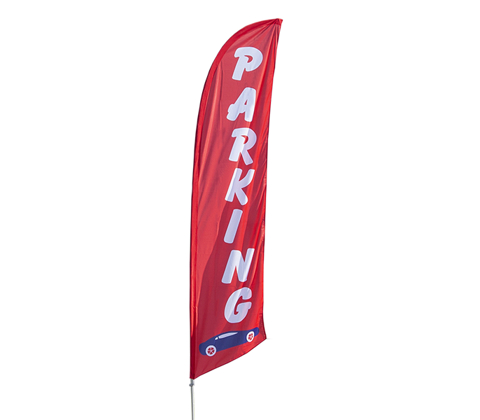 Parking Lot Flags & Banners | Vispronet