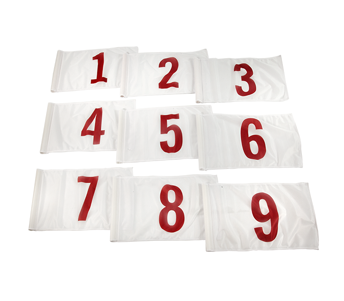 Numbered Golf Flags | Vispronet