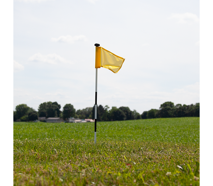 Solid Color Golf Flag | Vispronet