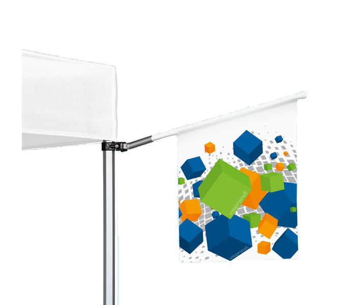 Pop Up Tent Flagpole for Event Advertising Tent Flags