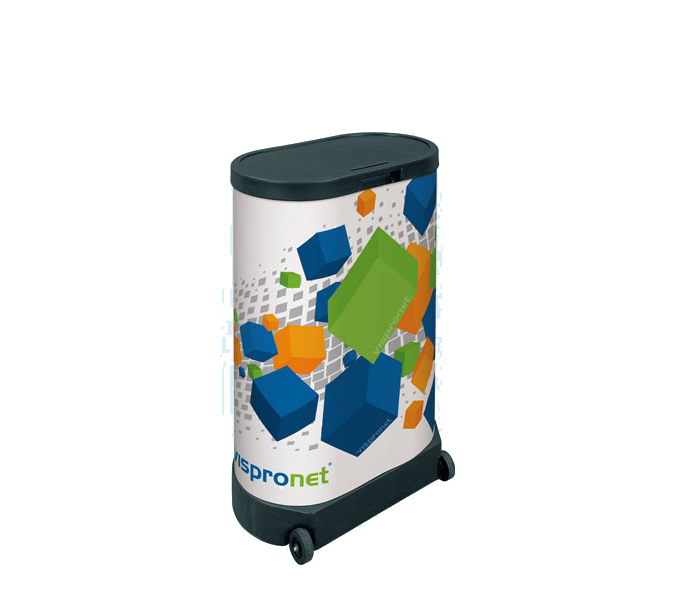 Hardcase Trolley with Graphic Banner | Vispronet