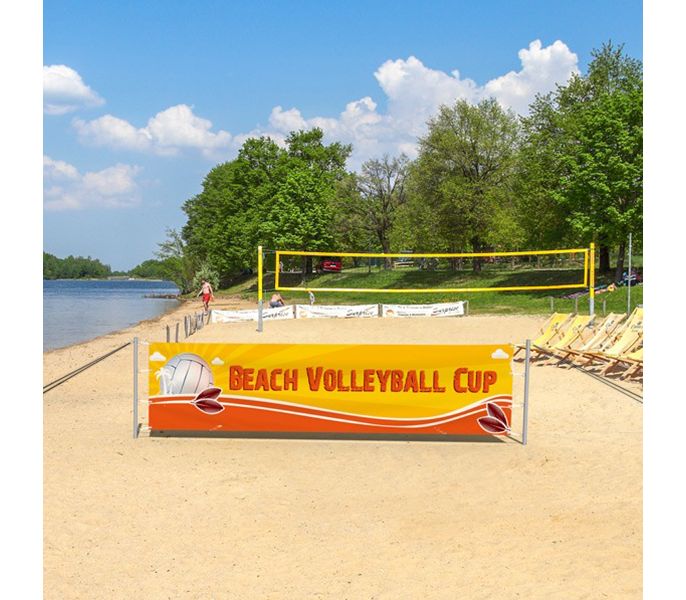 In-Ground Banner Post Set - Poles for Outdoor Banners